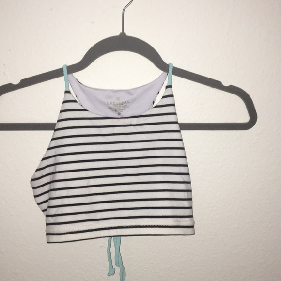 honey cut | Other | Halter Dance Topsports Bra W Turquoise Straps ...